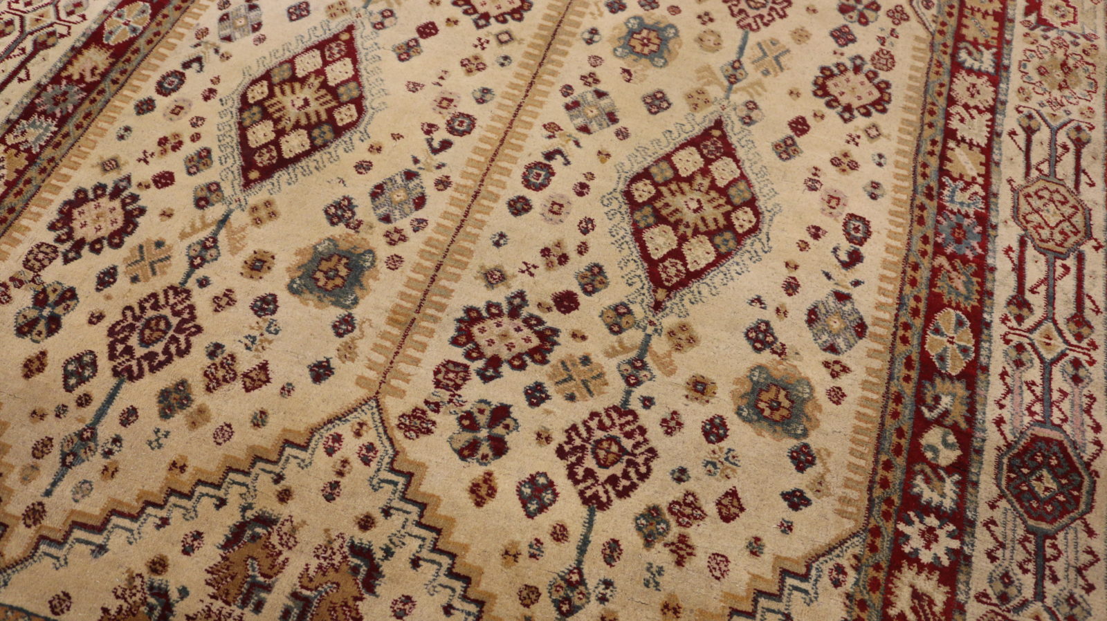 Antique Indian Agra Rug – C. John