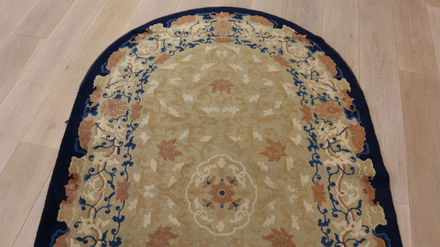 Pair of Chinese Oval Rugs – C. John